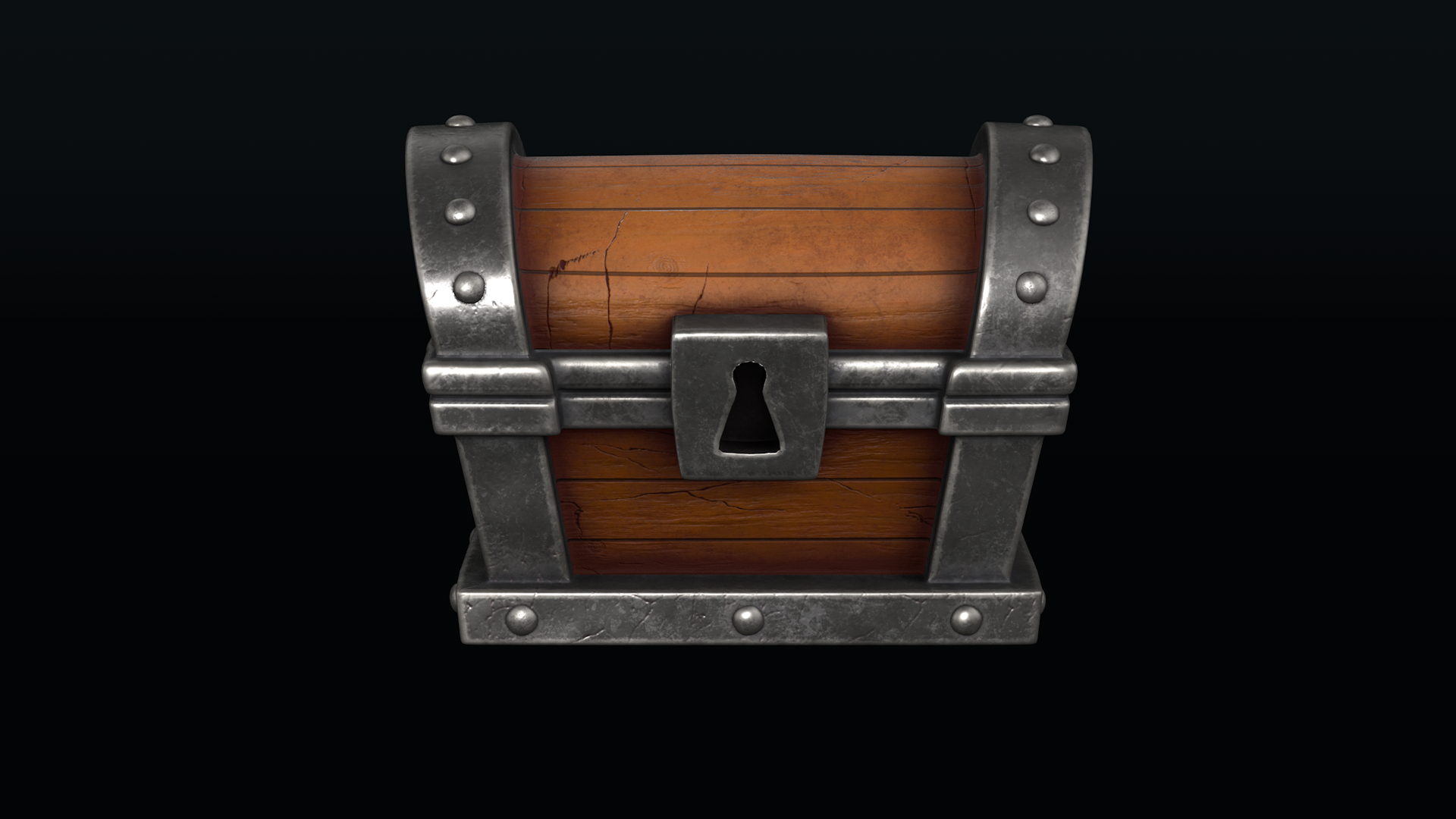 3D Cartoon Treasure Chest Model - TurboSquid 2179221