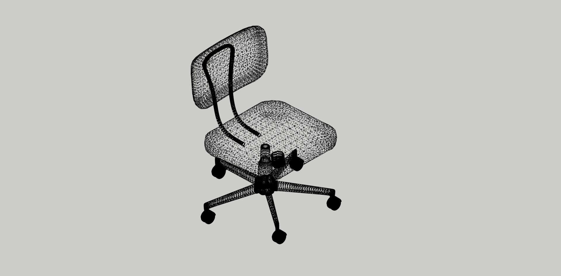 3D Model Desk Chair MOCKA Bobby - TurboSquid 2157625