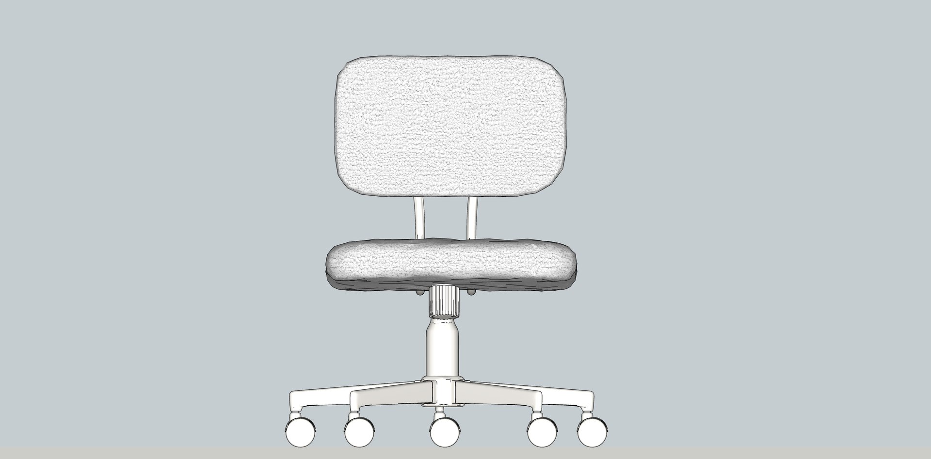 3D Model Desk Chair MOCKA Bobby - TurboSquid 2157625