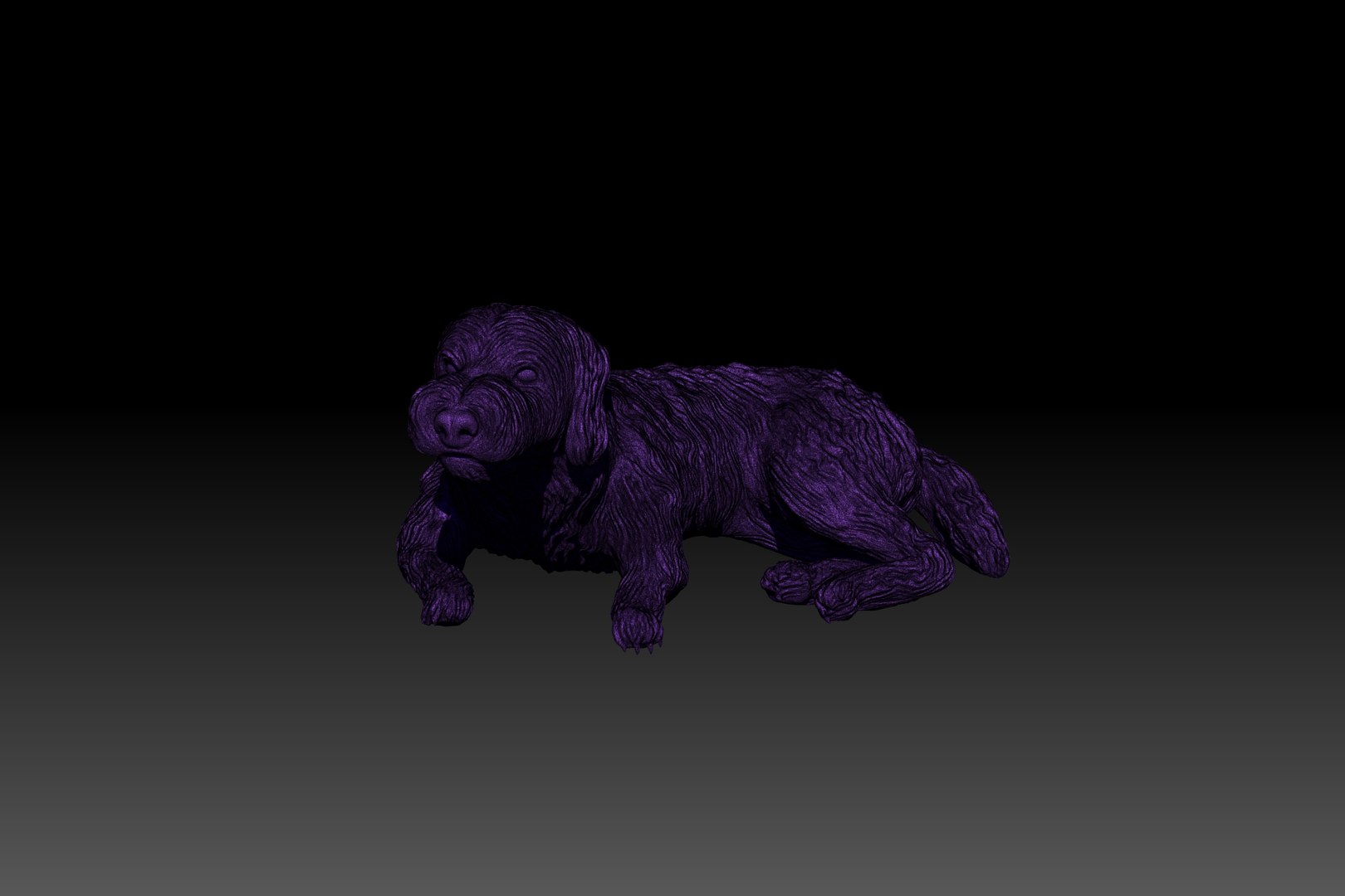 3D Model 3D Printable Labradoodle Dog - TurboSquid 2407702