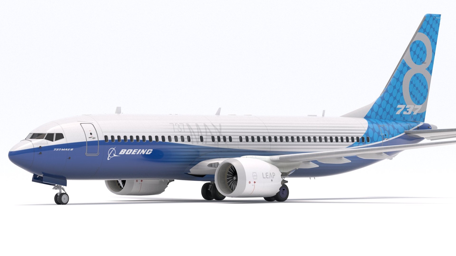 3D Boeing 737-800 MAX House Livery Model - TurboSquid 2142076