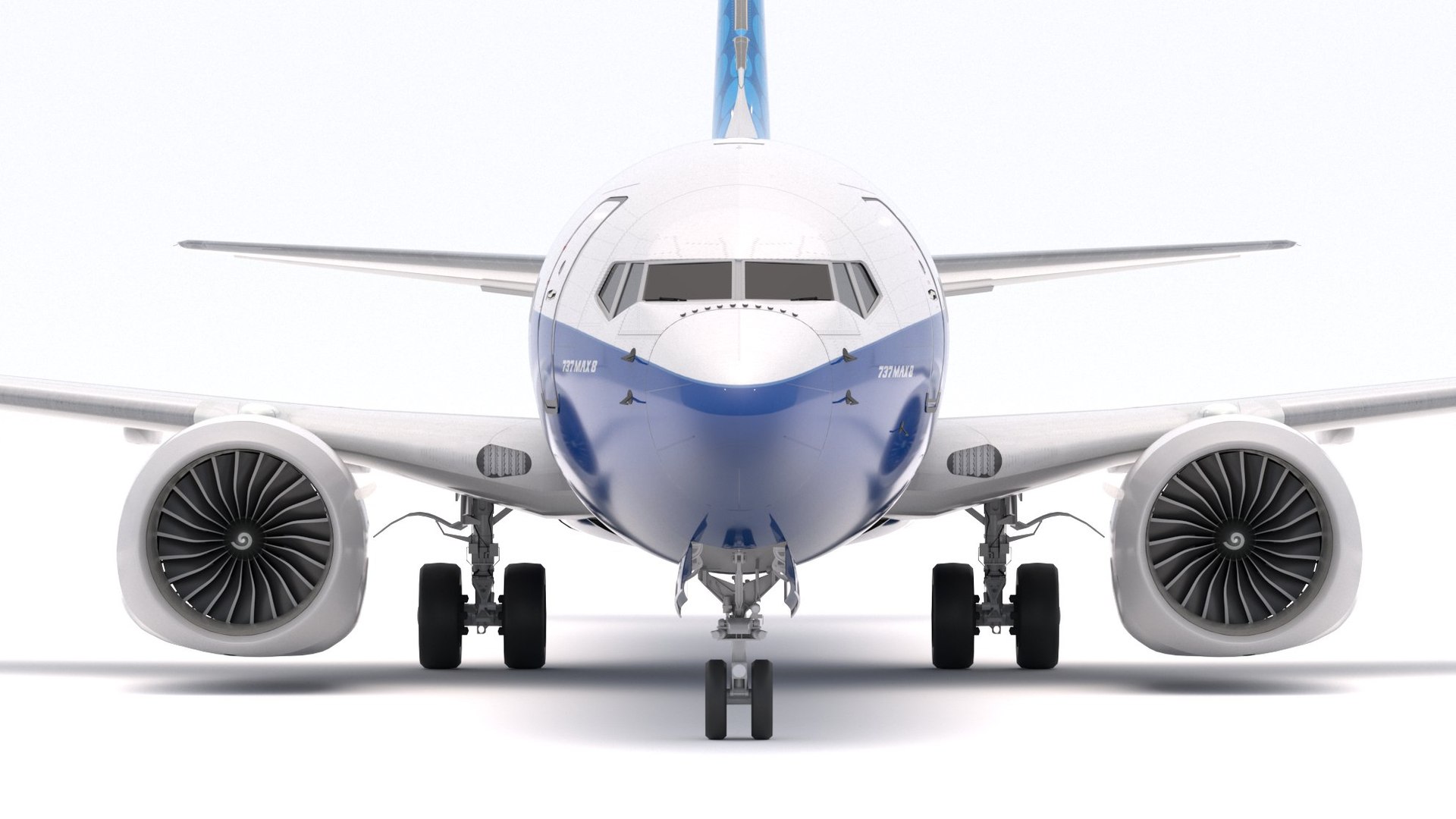 3D Boeing 737-800 MAX House Livery Model - TurboSquid 2142076
