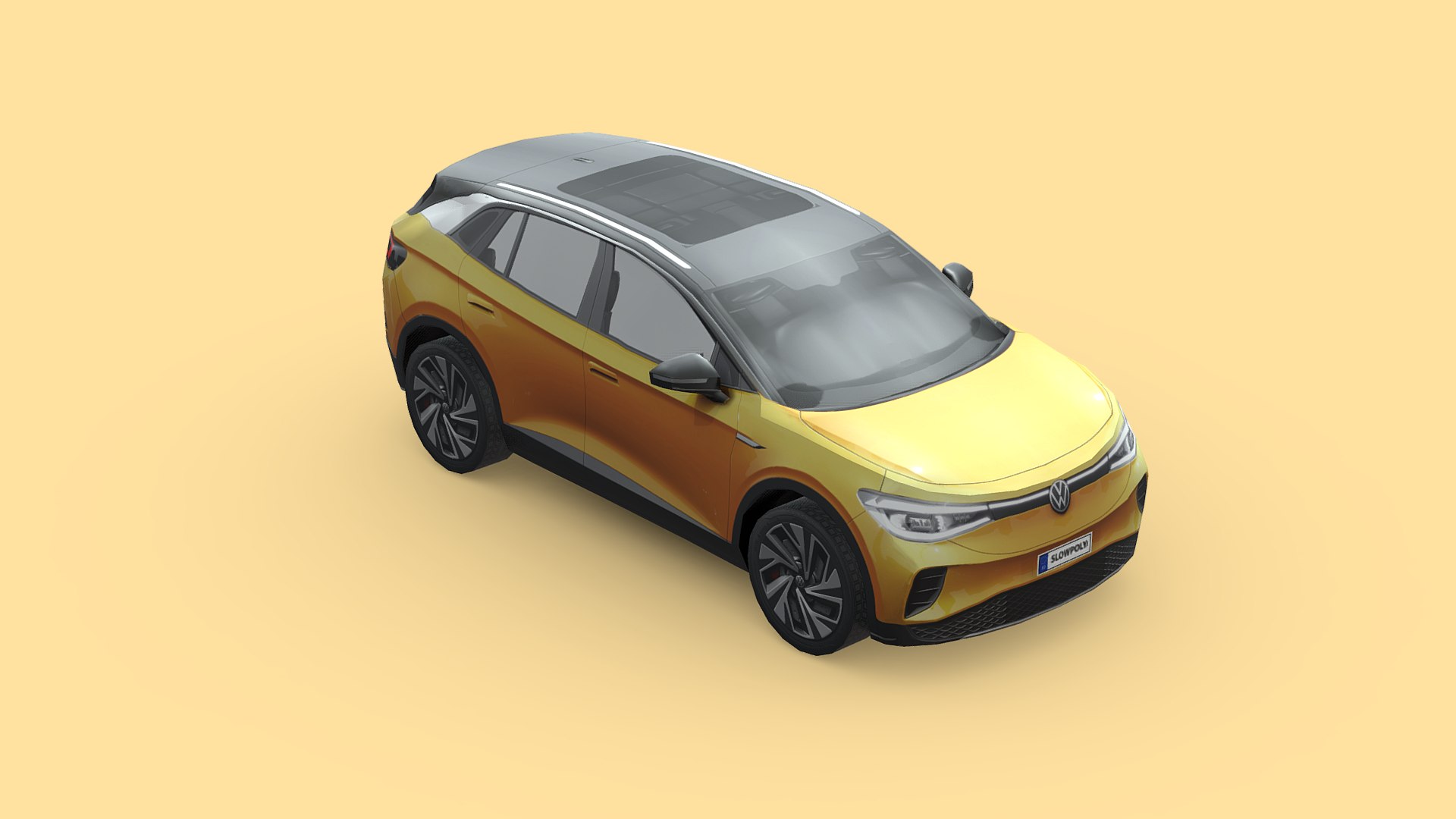 3D model Volkswagen ID4 - TurboSquid 2150535