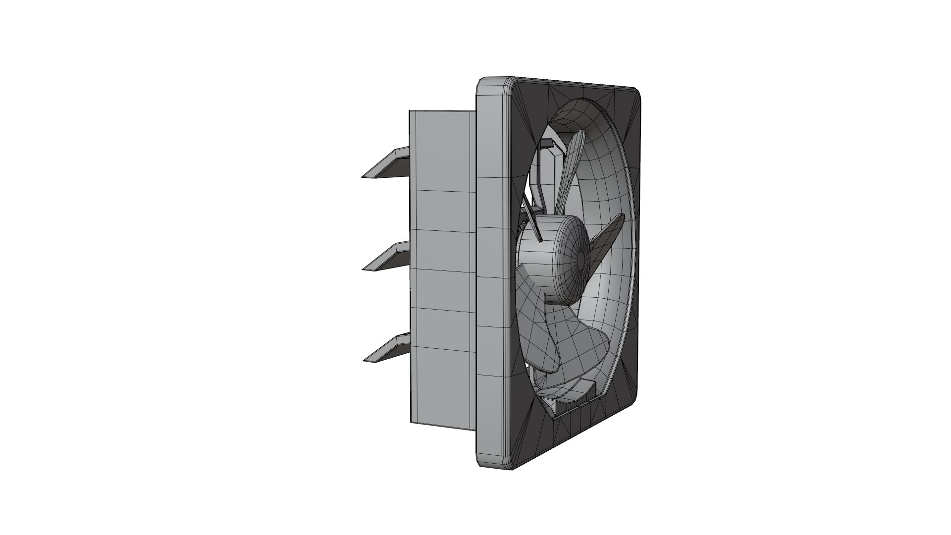 Ventilation Fan 3D Model - TurboSquid 2183063