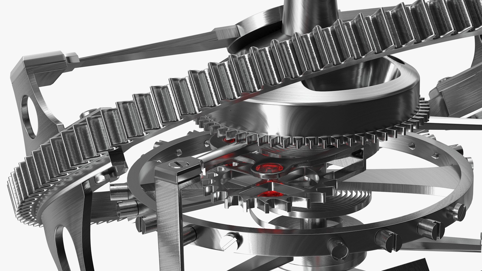 3D tourbillon mechanism - TurboSquid 1561145