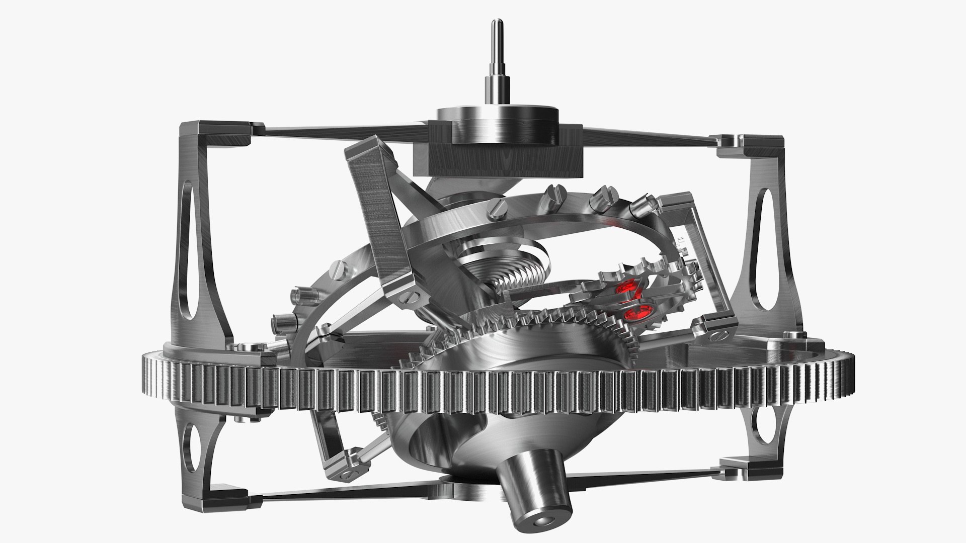 3D tourbillon mechanism - TurboSquid 1561145