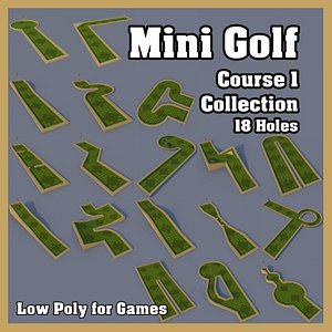 Download Free & Premium Mini Golf 3D Models | TurboSquid