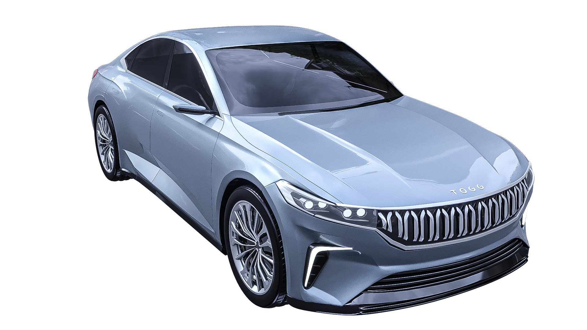 Togg Sedan Car 3D Model - TurboSquid 1500091