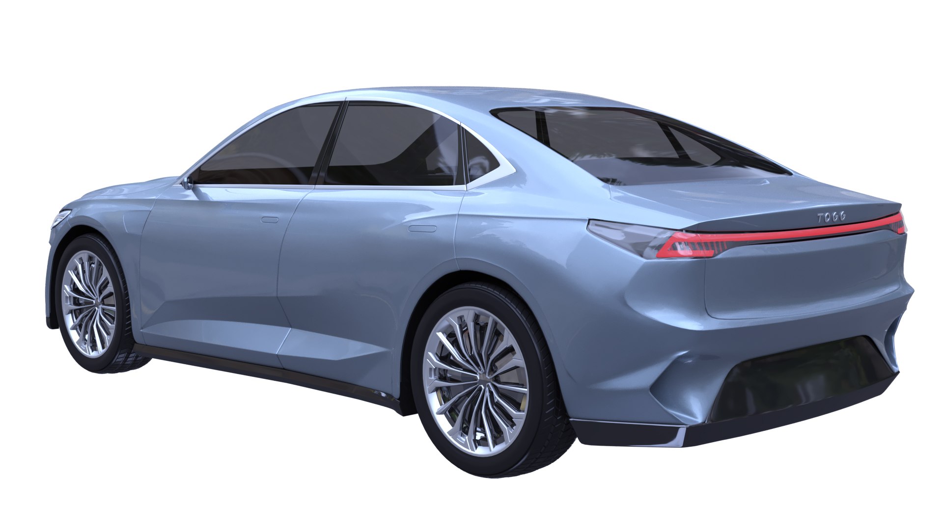Togg Sedan Car 3D Model - TurboSquid 1500091
