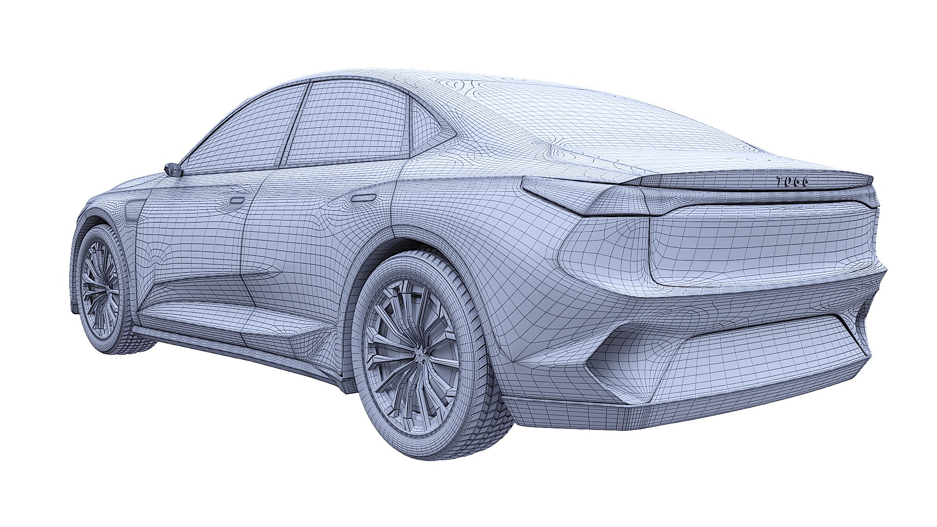 Togg Sedan Car 3D Model - TurboSquid 1500091