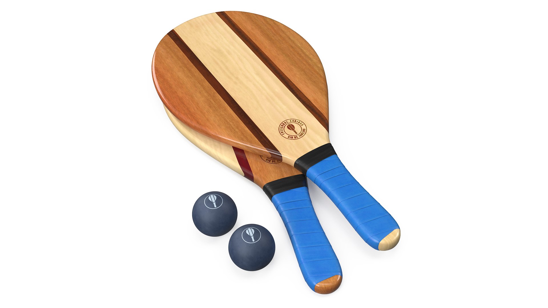 3D Tennis Rackets And Ball PBR Model - TurboSquid 2104350