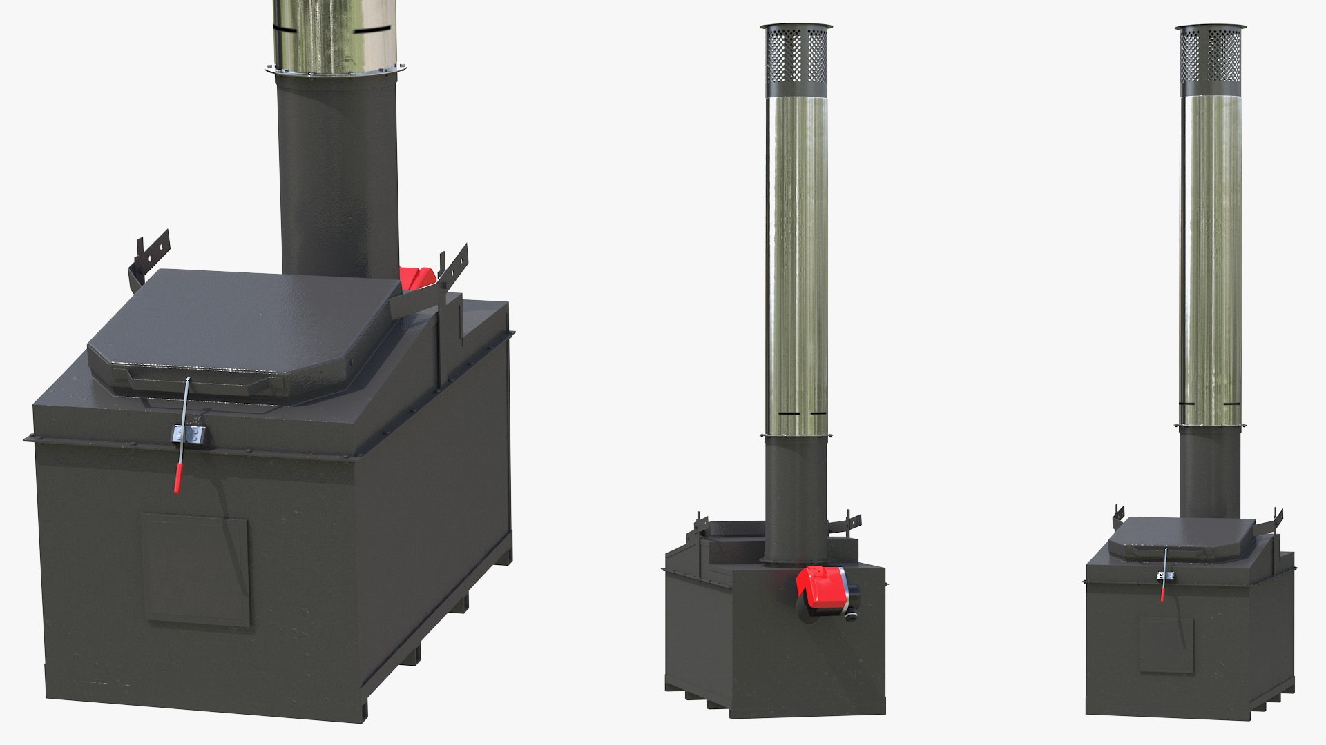 Multi Purpose Incinerator Generic 3D Model - TurboSquid 1576262