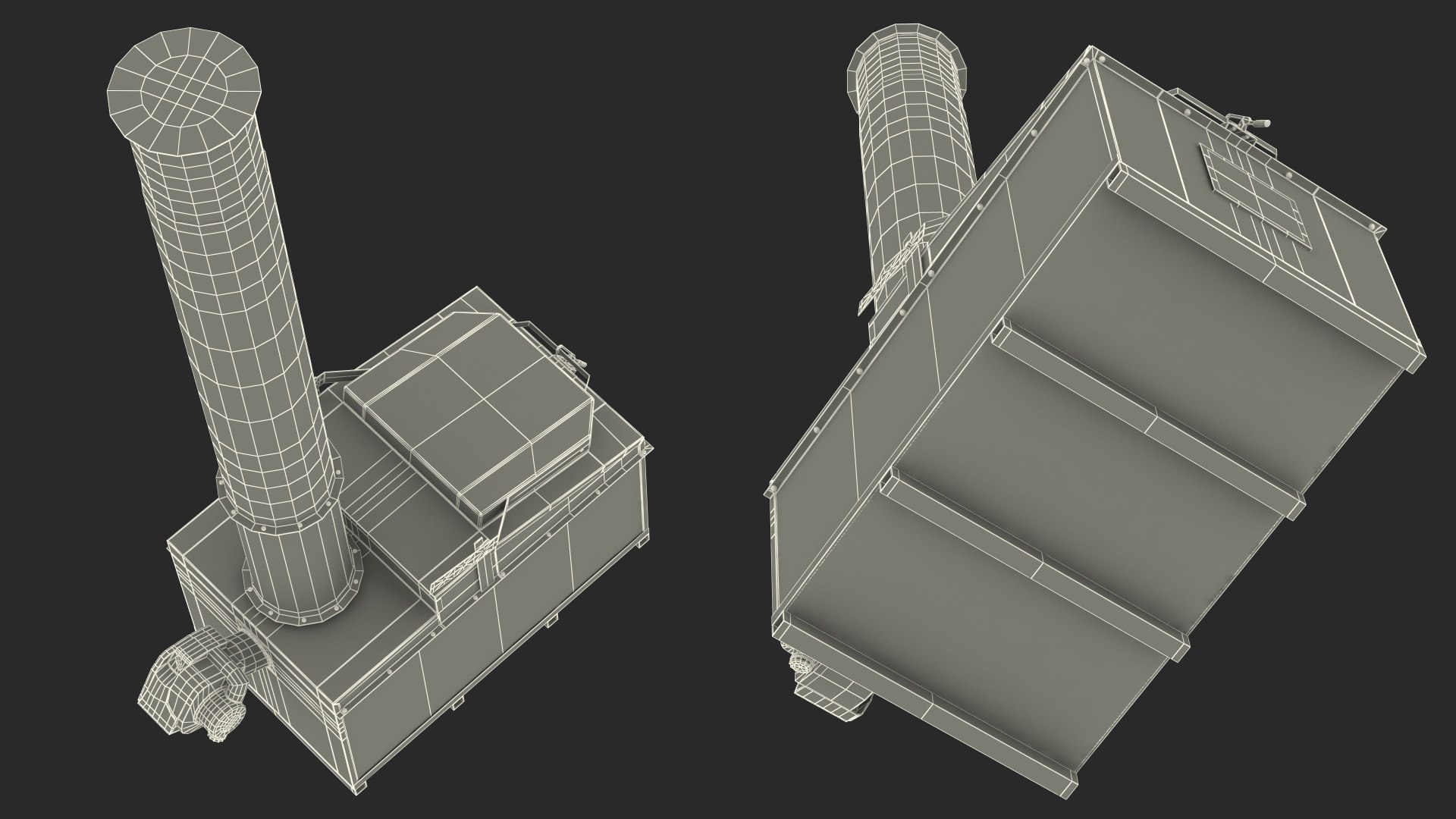 Multi Purpose Incinerator Generic 3D Model - TurboSquid 1576262