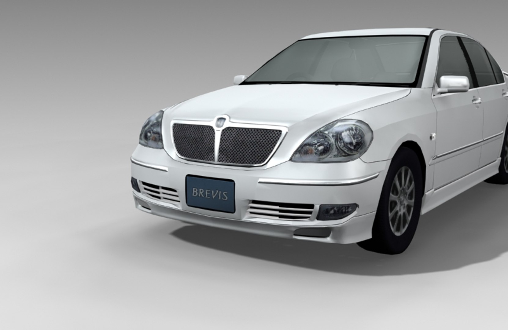 3d Model Car Toyota Brevis