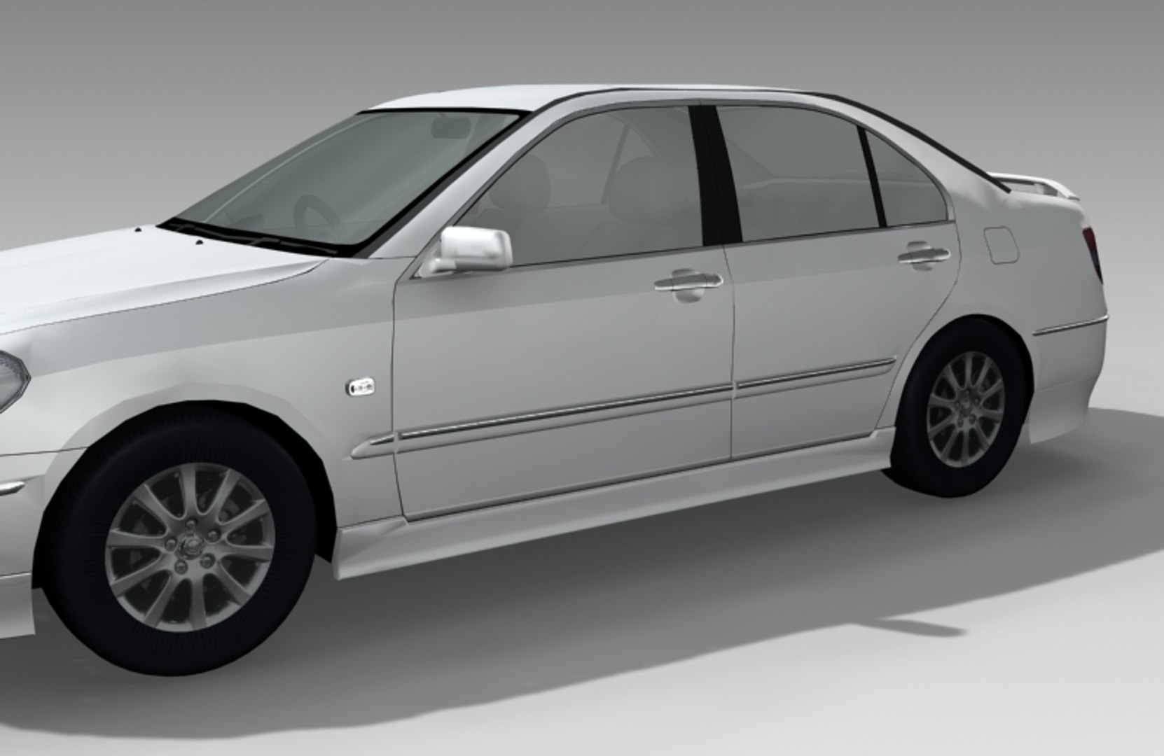 3d Model Car Toyota Brevis