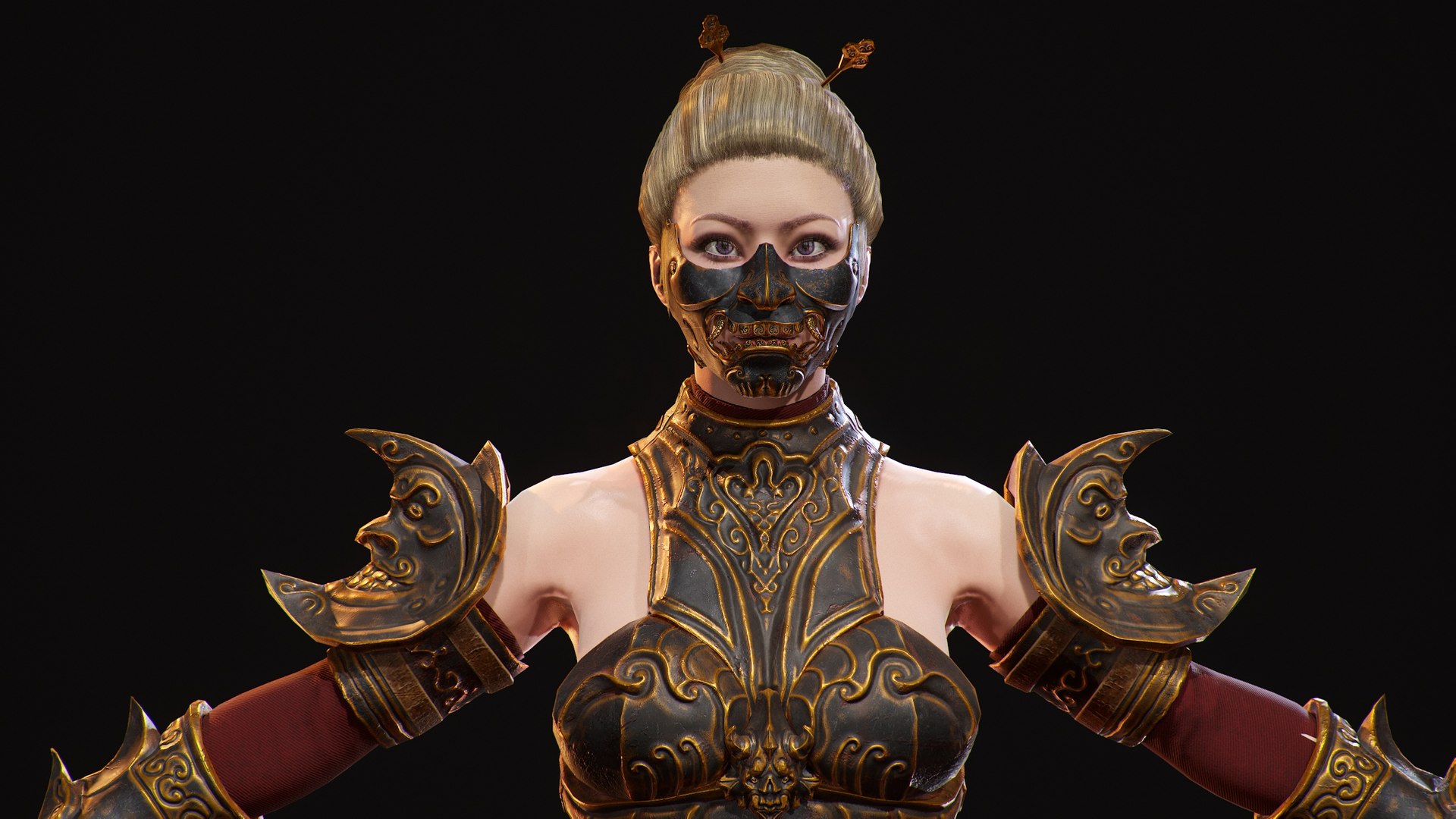 Monster Character Hunter Model - TurboSquid 1654980