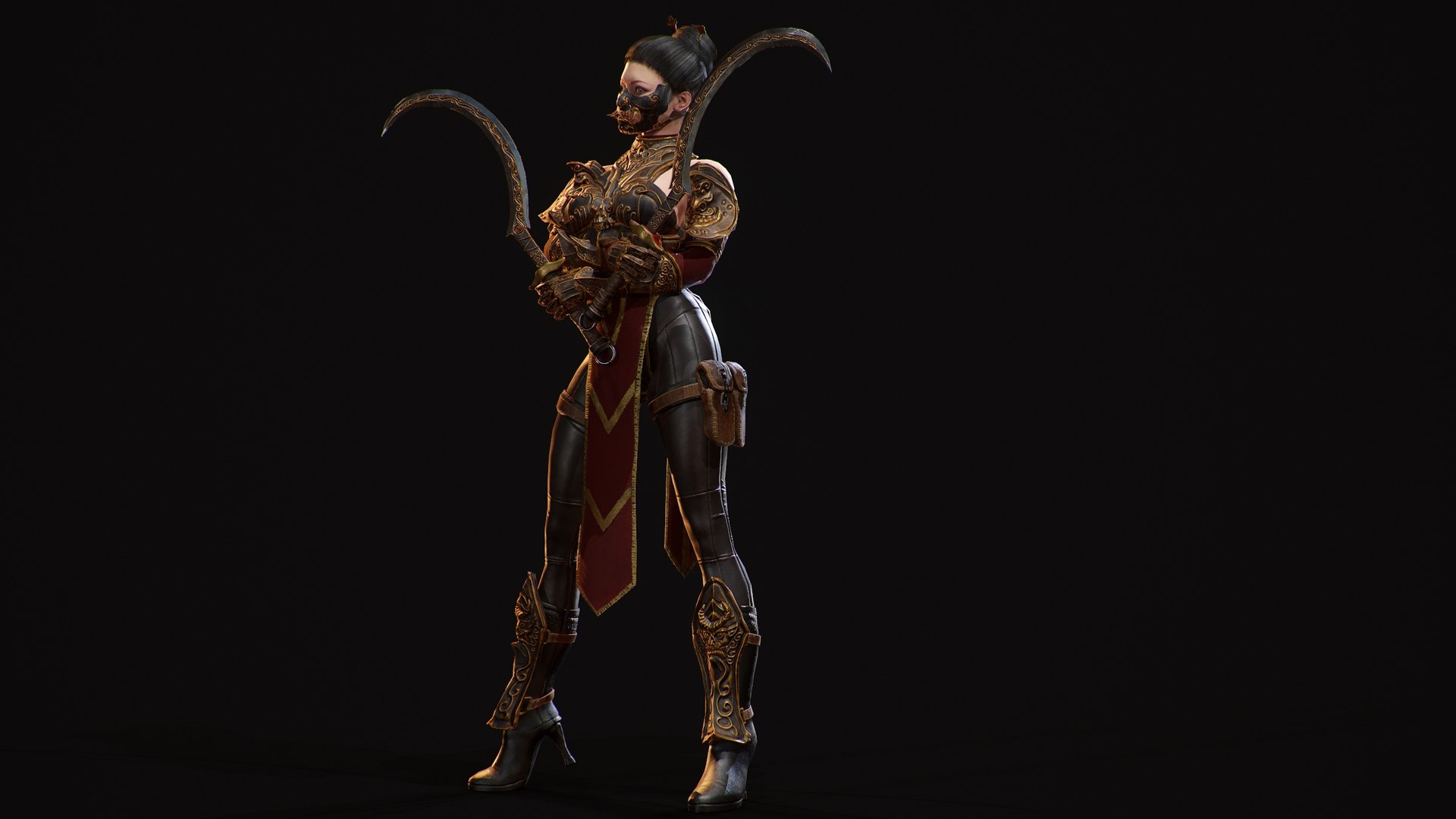 Monster Character Hunter Model - TurboSquid 1654980