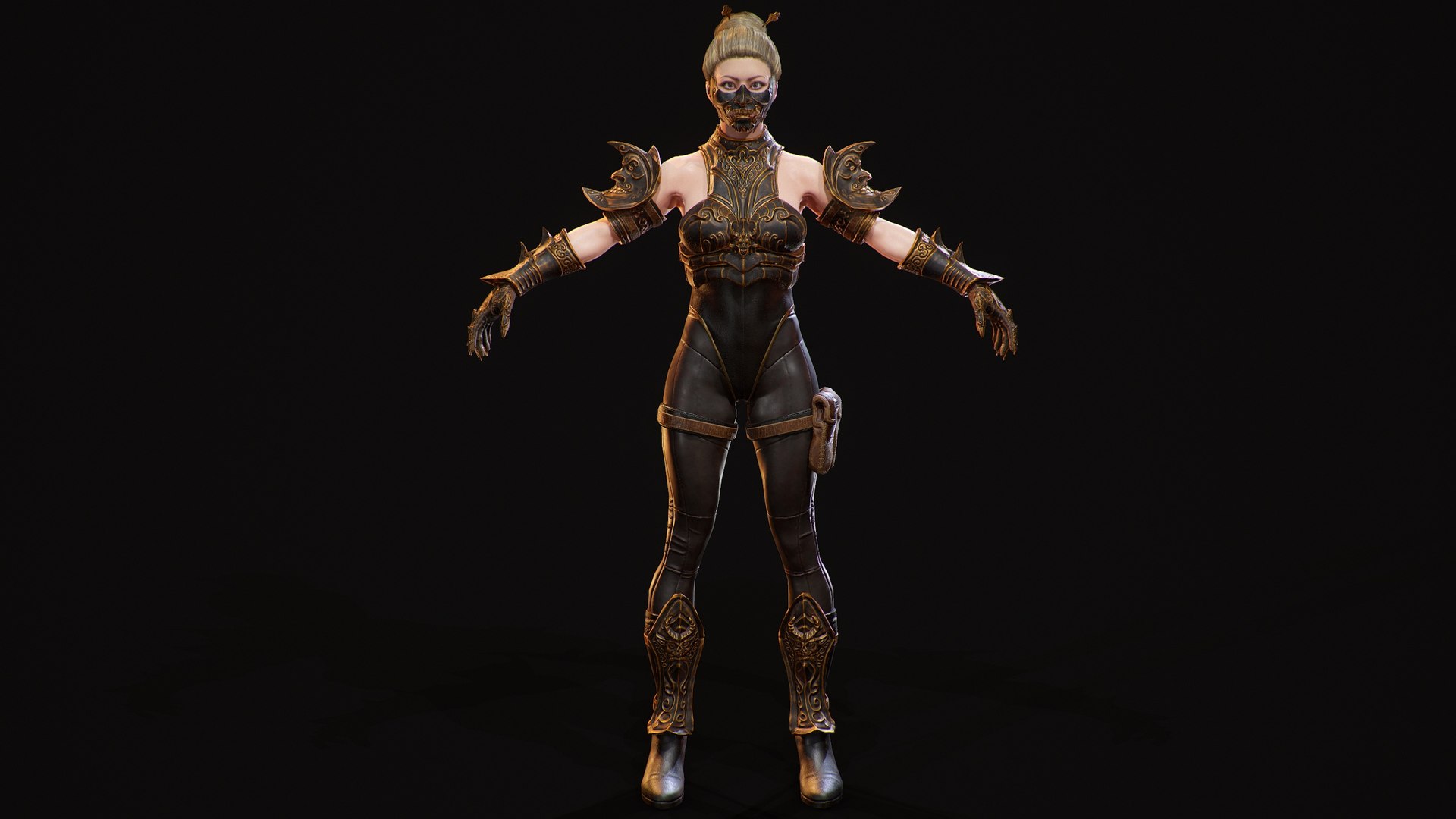 Monster Character Hunter Model - TurboSquid 1654980