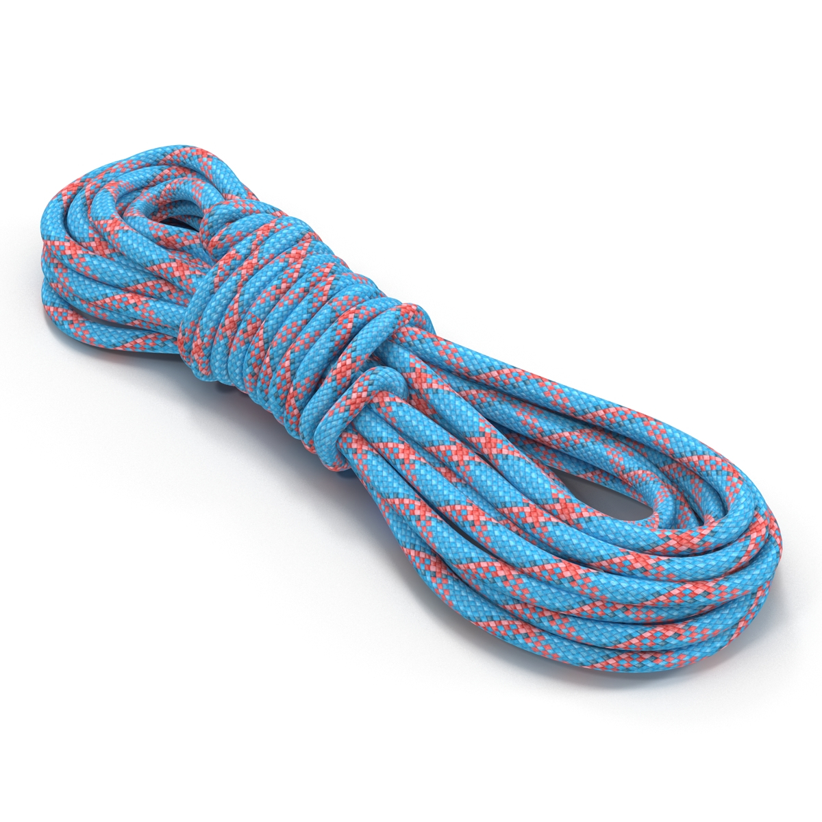 3d model rock climbing ropes set