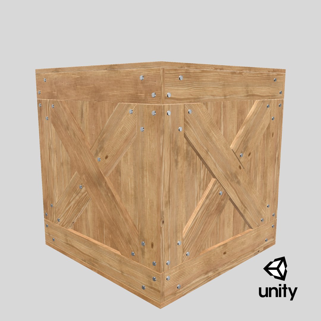 3D Wooden Box model - TurboSquid 2048941