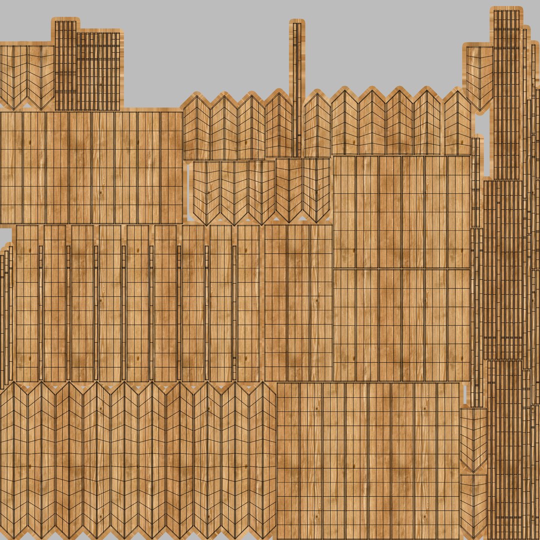 3D Wooden Box model - TurboSquid 2048941