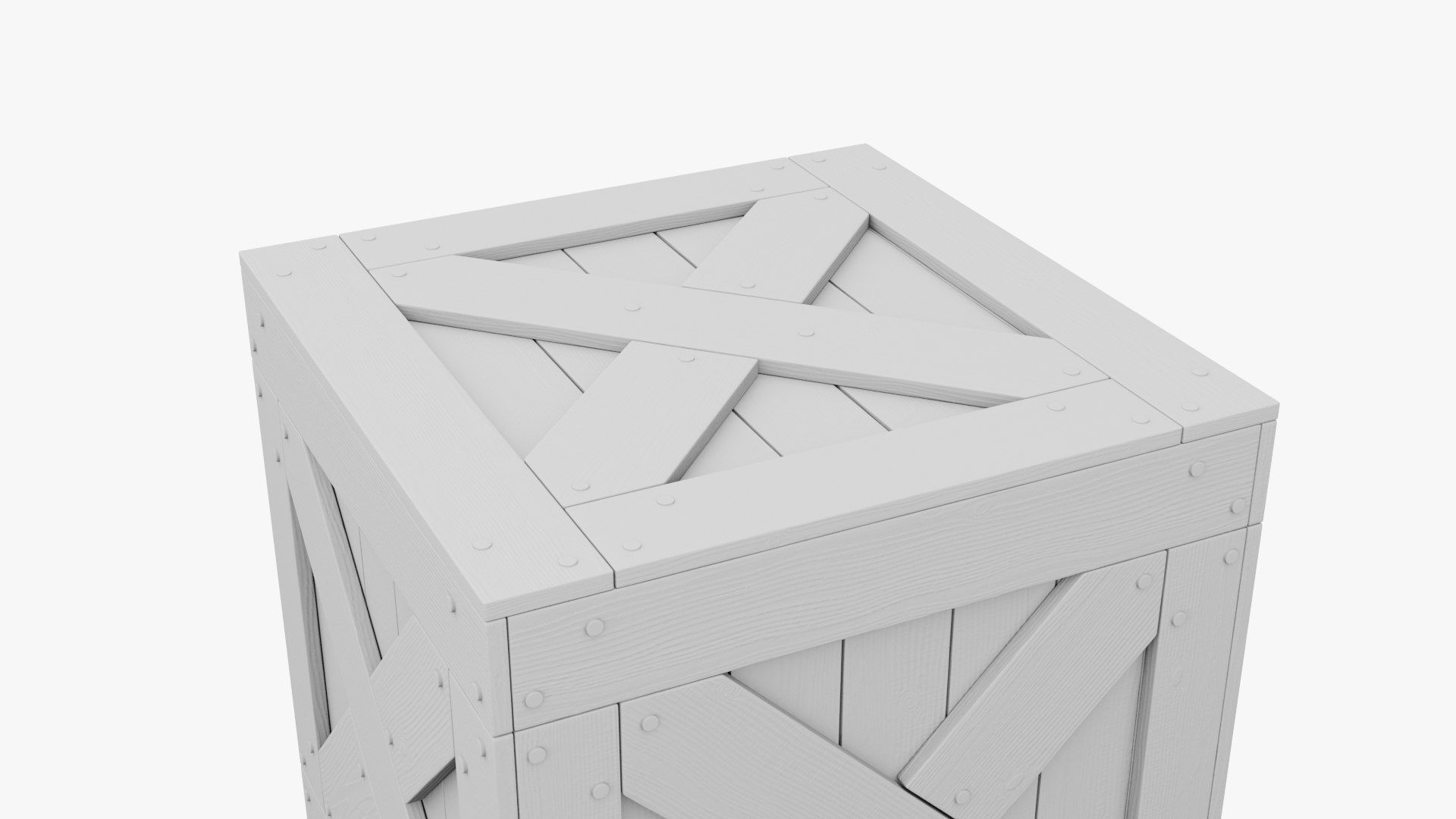 3D Wooden Box model - TurboSquid 2048941