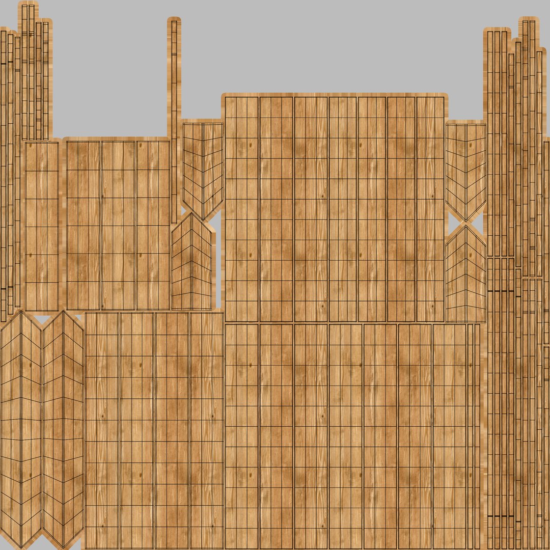 3D Wooden Box model - TurboSquid 2048941