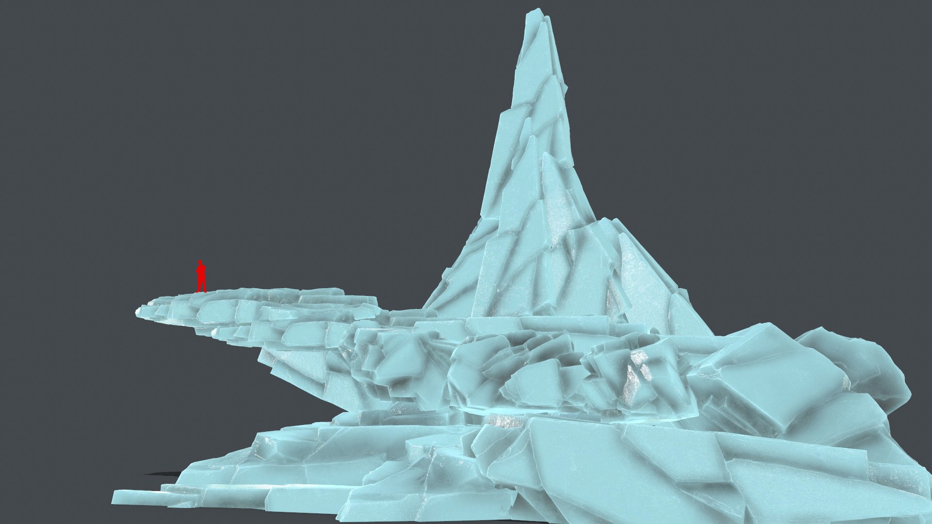 3D Ice Rocks Model - TurboSquid 2002894