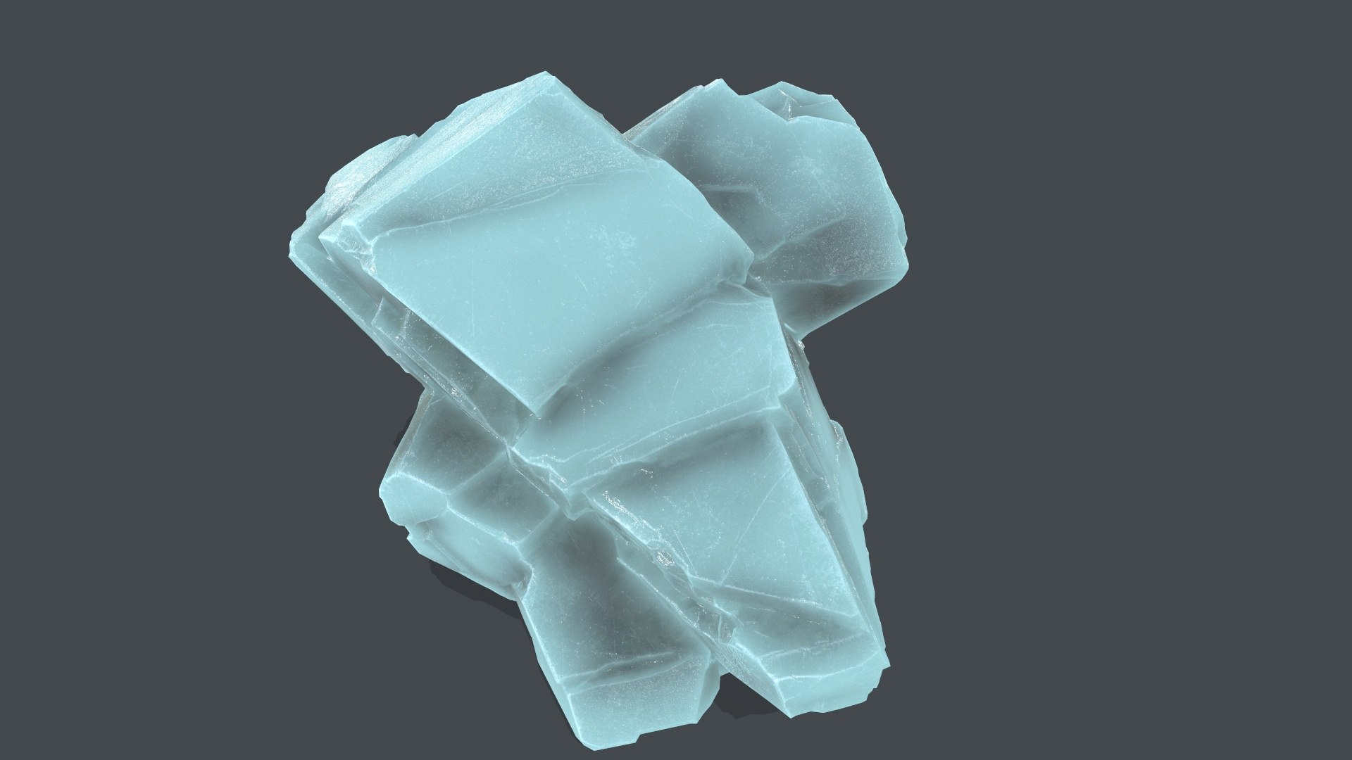 3D Ice Rocks Model - TurboSquid 2002894