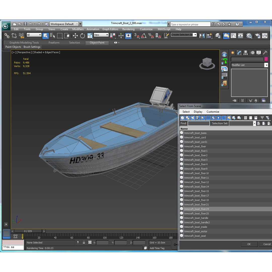 Trimcraft Boat 2 3d Max