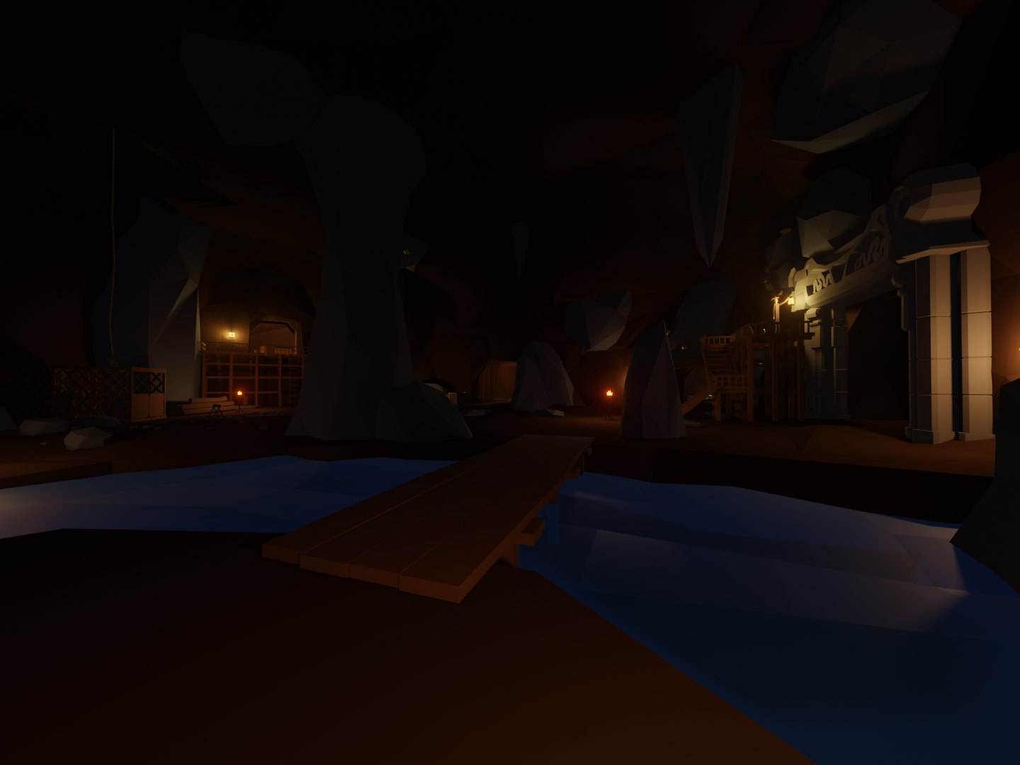 3D Ancient Temple Cave Model - TurboSquid 1441315