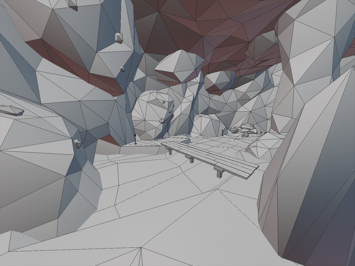 3D Ancient Temple Cave Model - TurboSquid 1441315