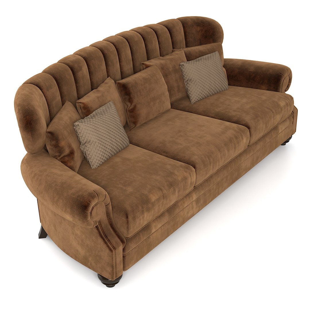 Mobilidea Jacqueline Medea Sofa 3d Model