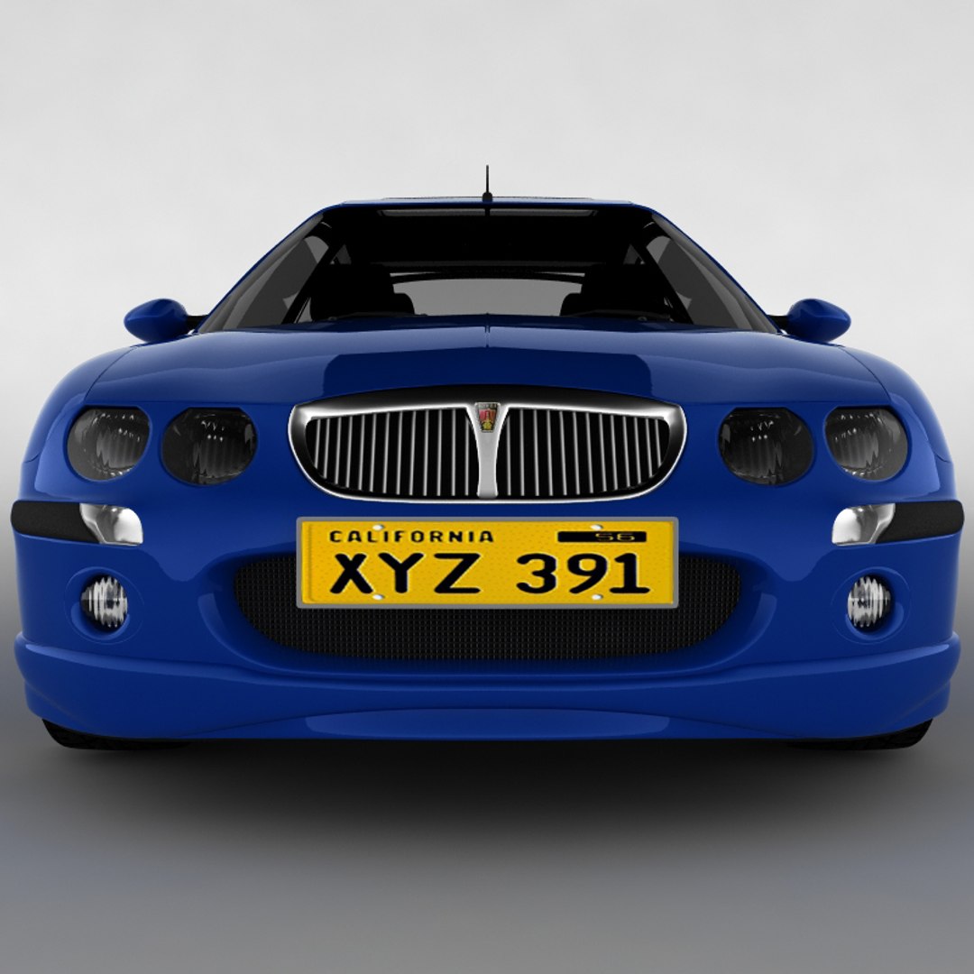 rover 25 si 2000 3d model