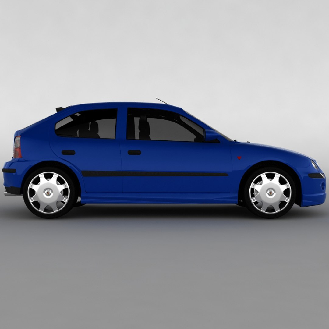 rover 25 si 2000 3d model