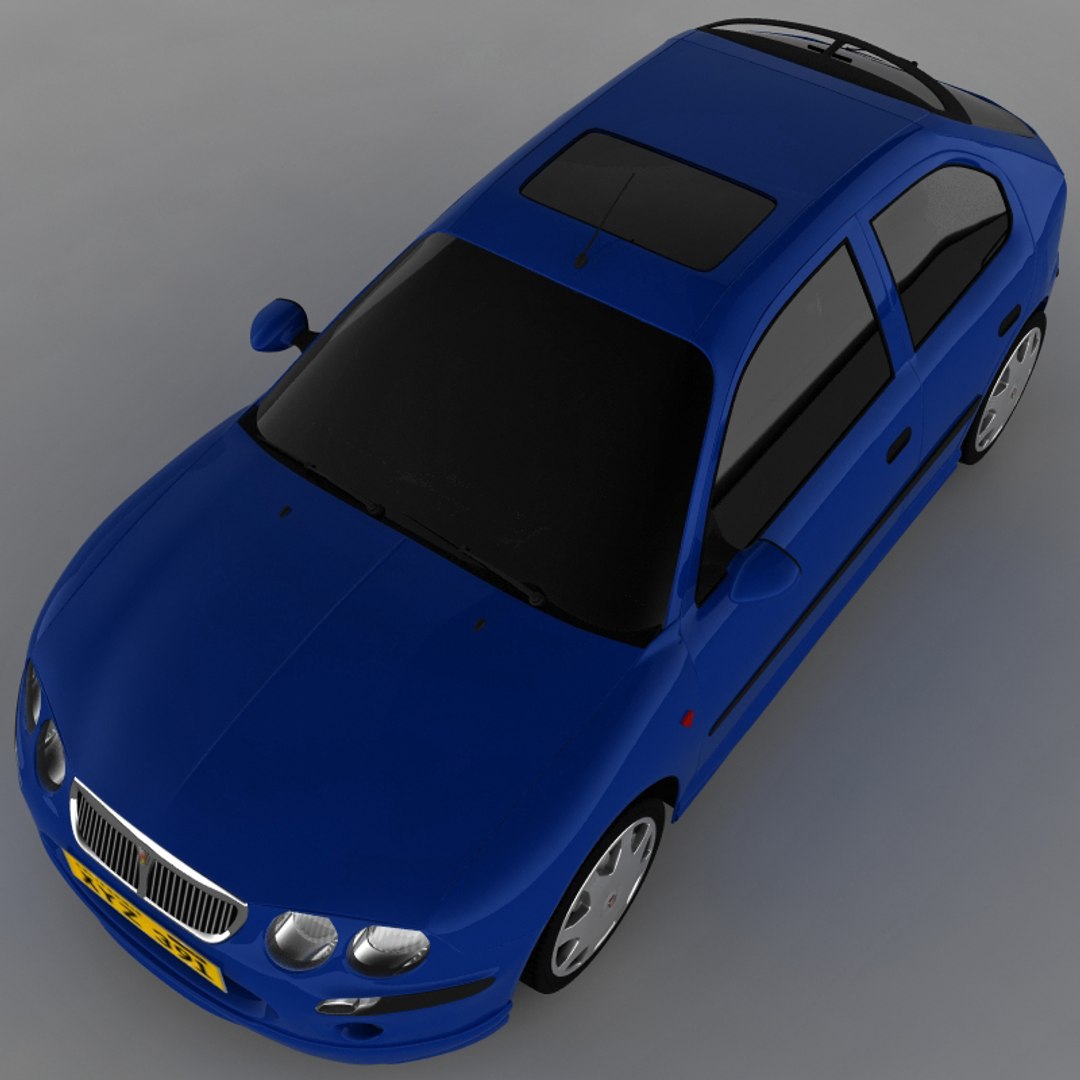 rover 25 si 2000 3d model