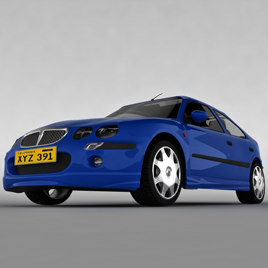 rover 25 si 2000 3d model