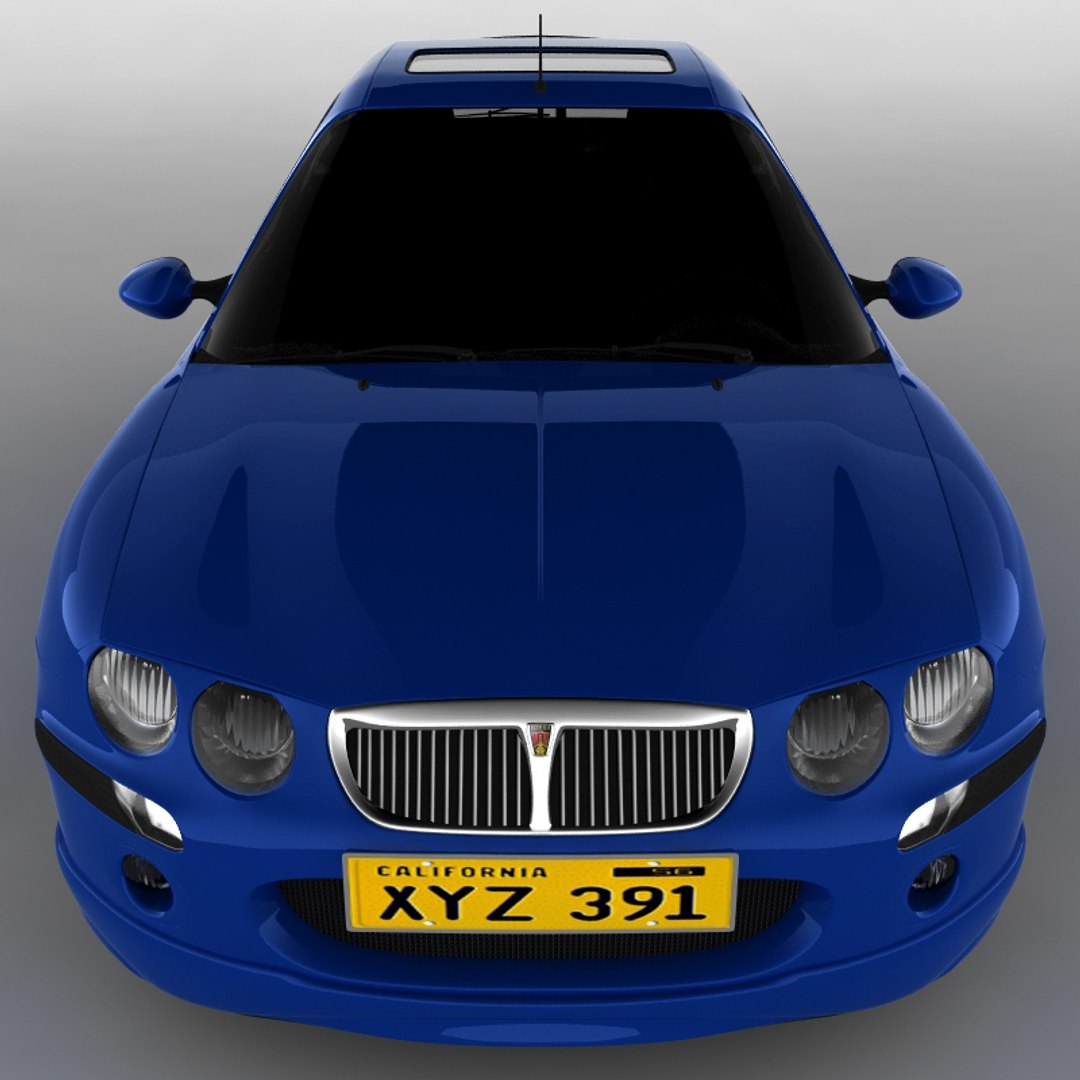 rover 25 si 2000 3d model