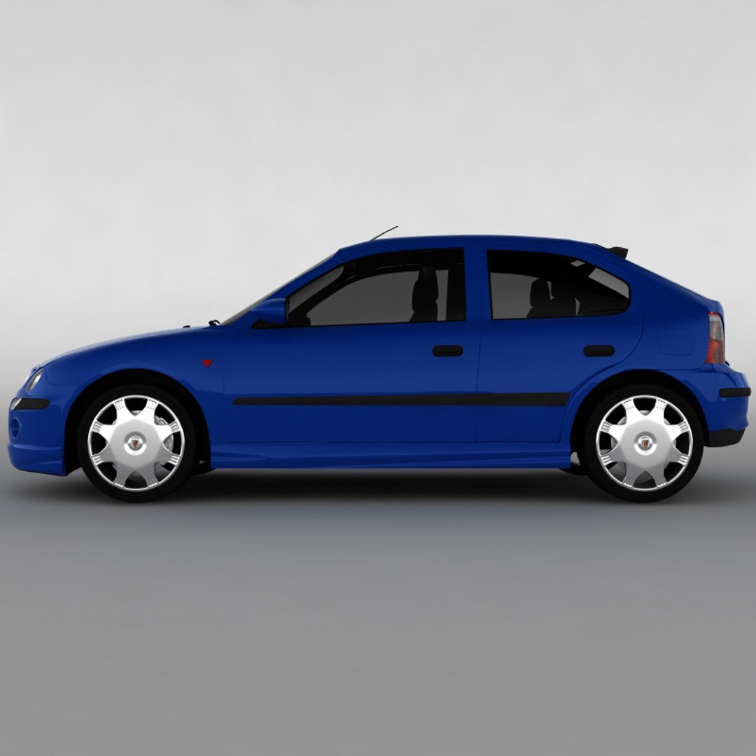 rover 25 si 2000 3d model