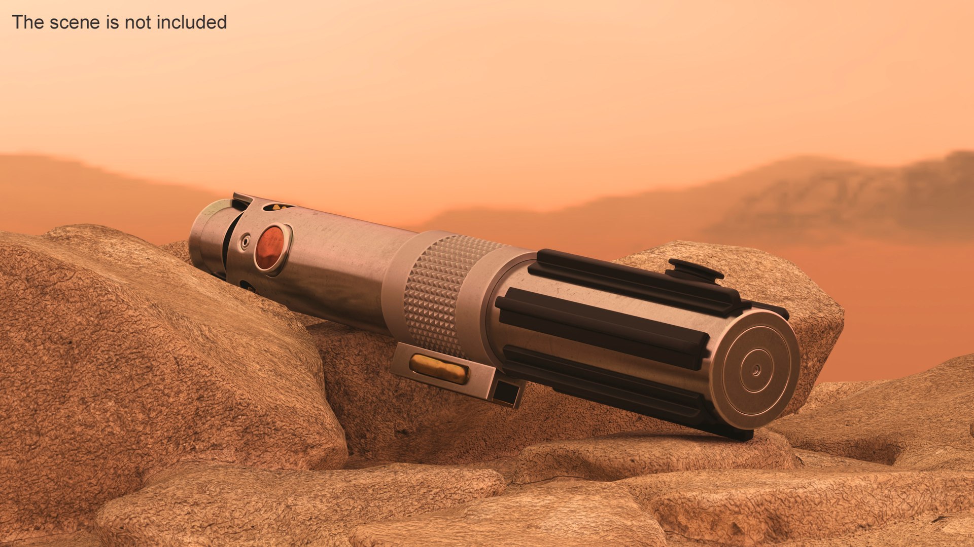 Anakin Skywalker Lightsaber Off 3D - TurboSquid 2246843