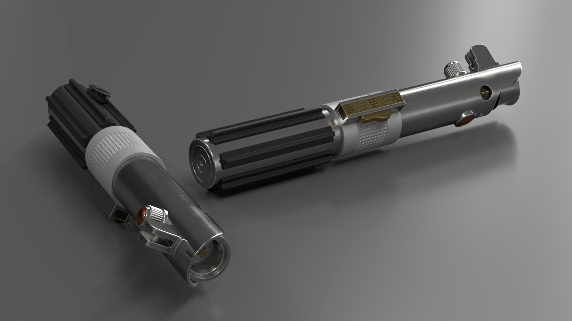 Anakin Skywalker Lightsaber Off 3D - TurboSquid 2246843