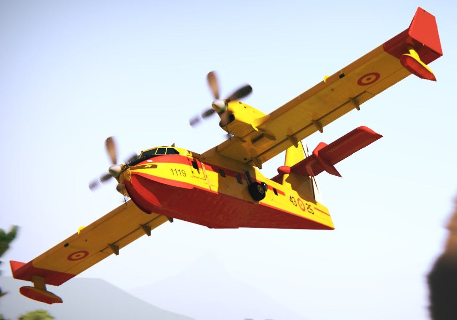 Canadair Cl 415 Plane X