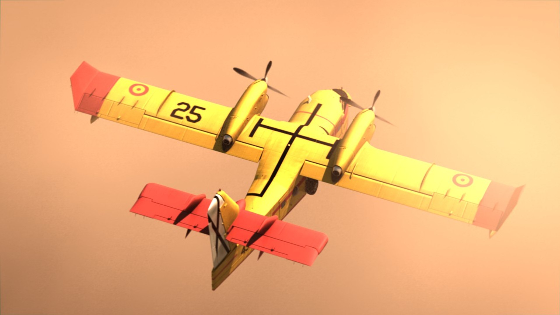 Canadair Cl 415 Plane X