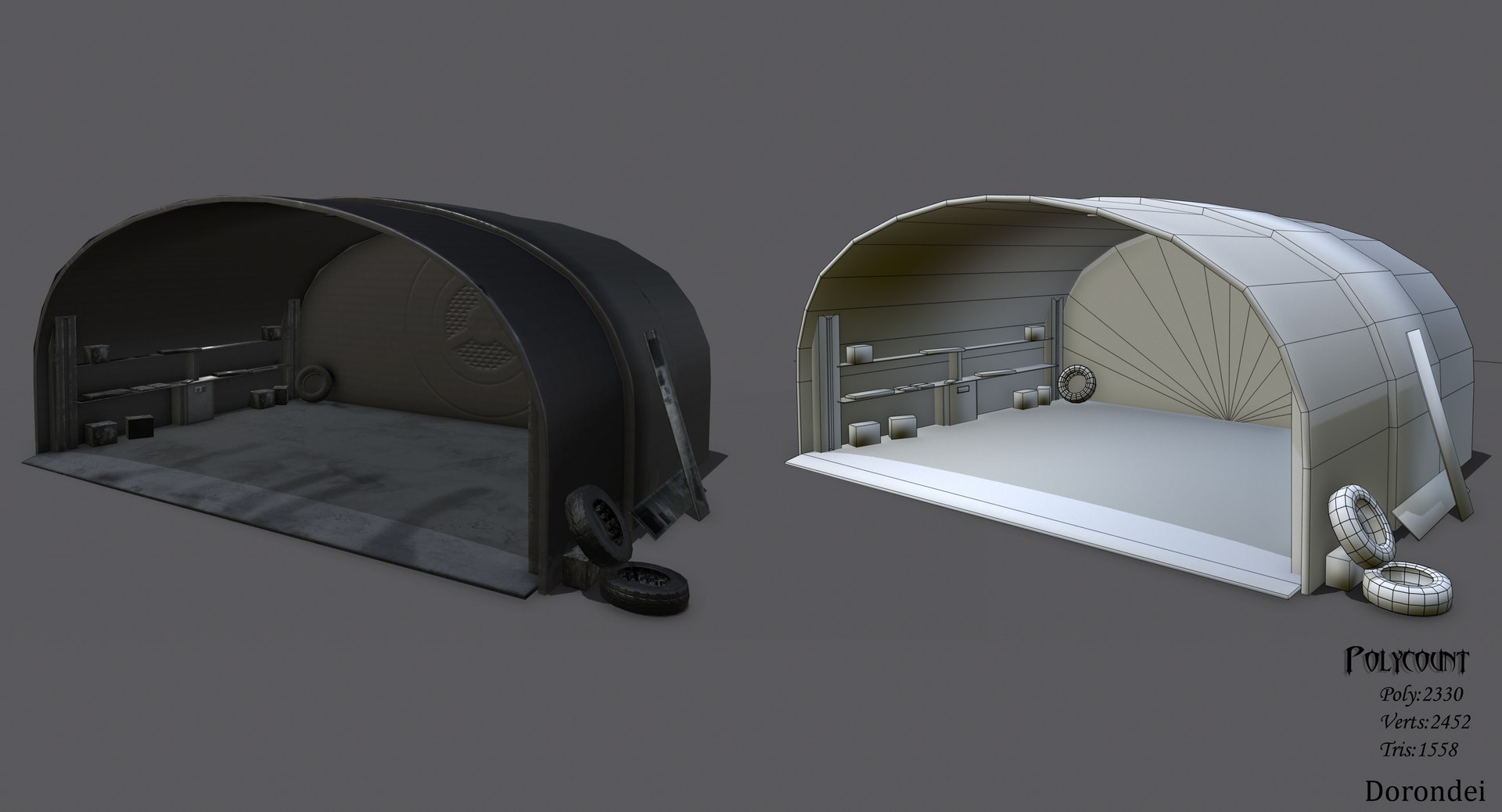 3D Car Hangar Ready - TurboSquid 1255532