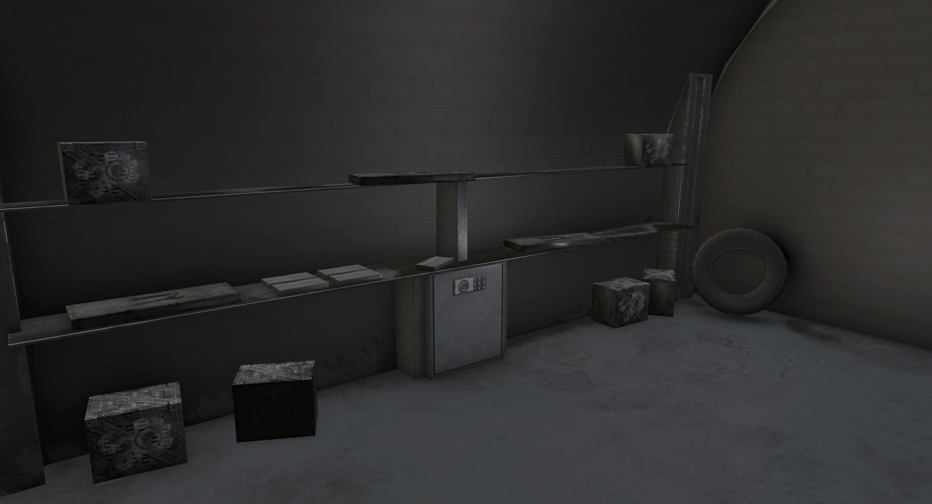 3D Car Hangar Ready - TurboSquid 1255532