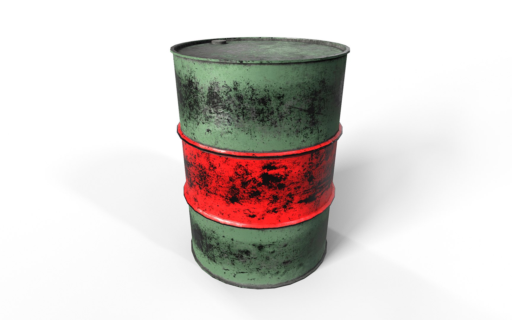 Iron Barrel 3D Model - TurboSquid 2044336