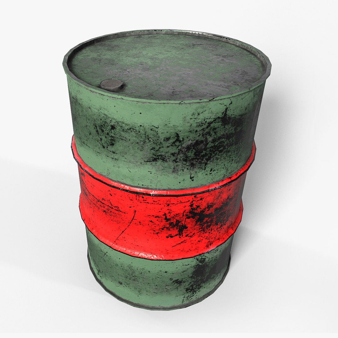 Iron barrel 3D model - TurboSquid 2044336