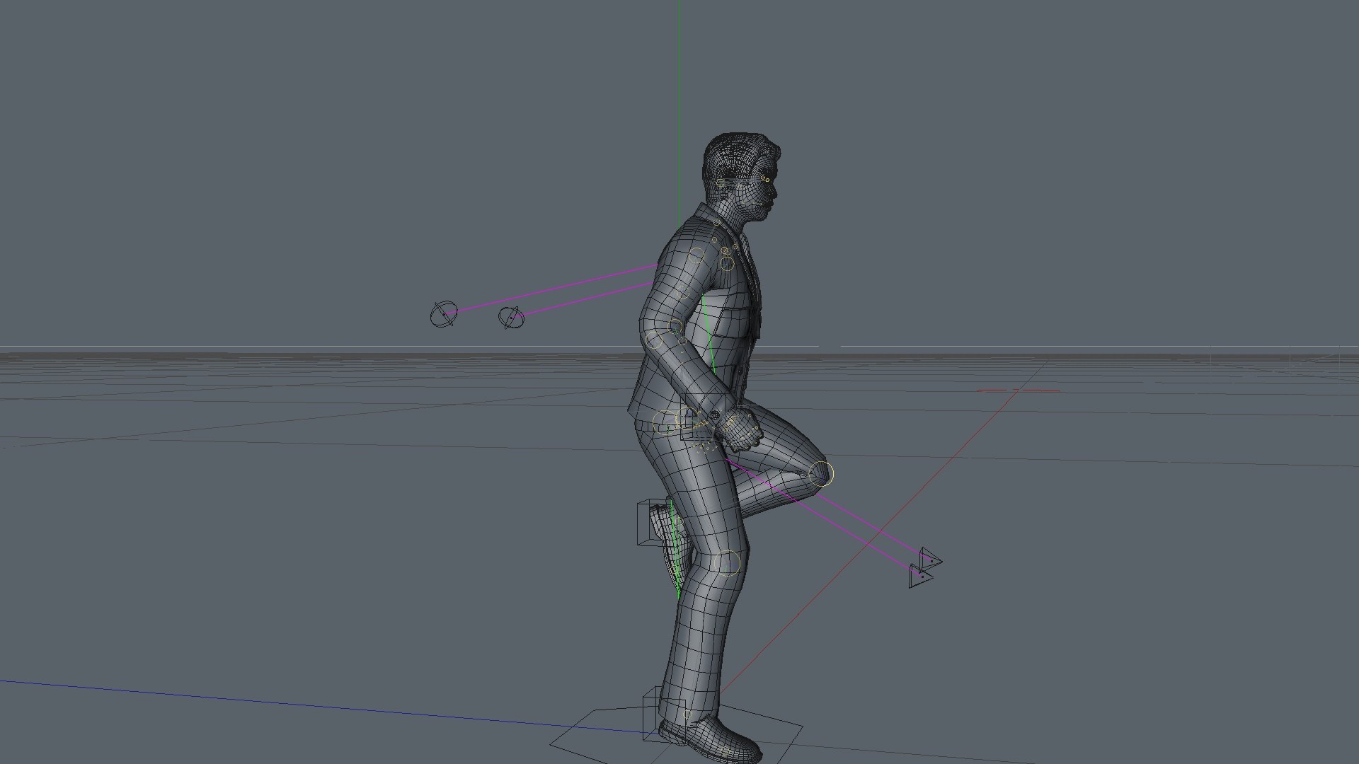 Animated Casual Man Running 3D model - TurboSquid 1847765