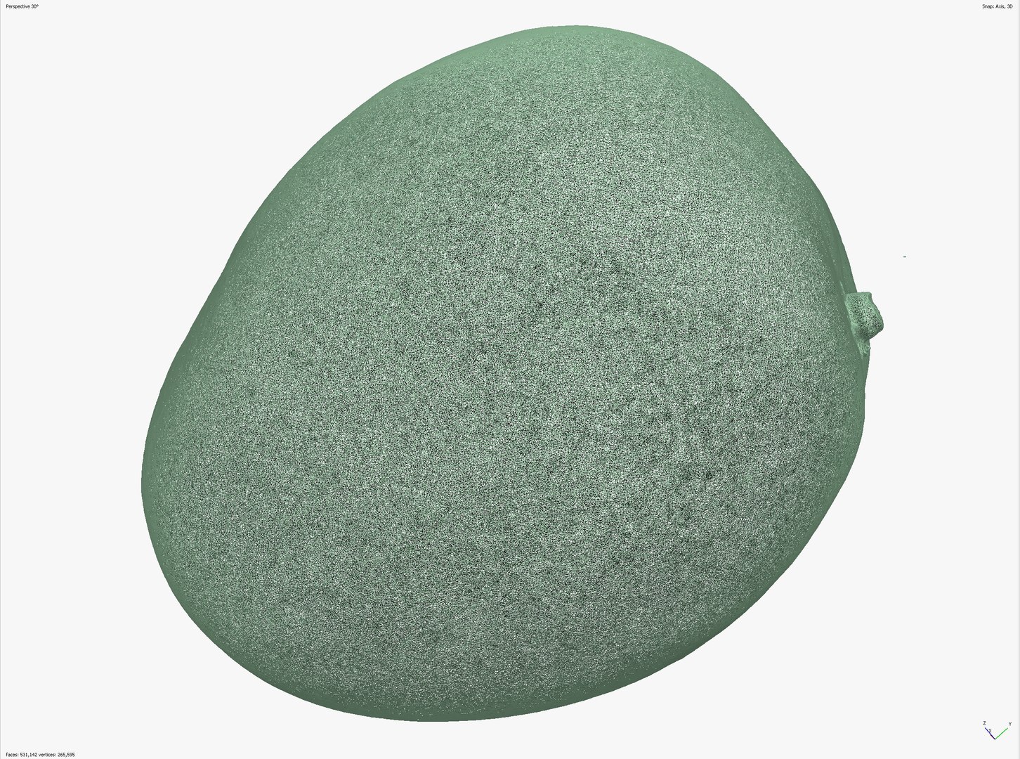 MANGO CROSS-POLARIZED 3D SCAN 16k 8k TEXTURES LOW HIGH POLY FRUIT 3D ...