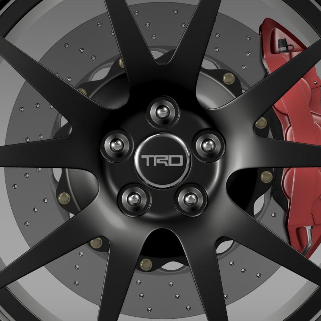 3d trd toyota gt